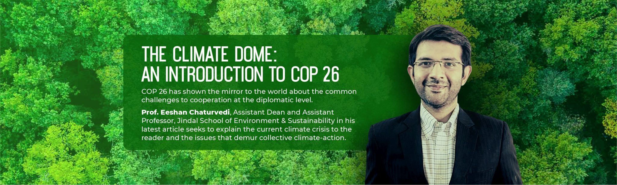 The Climate Dome: An introduction to COP 26 – The Blog